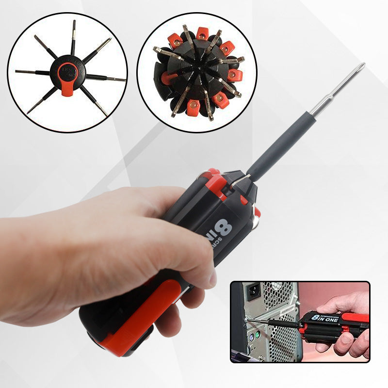 OctoScrew™ | 8-in-1-Schraubendreher-Werkzeug – Orileda
